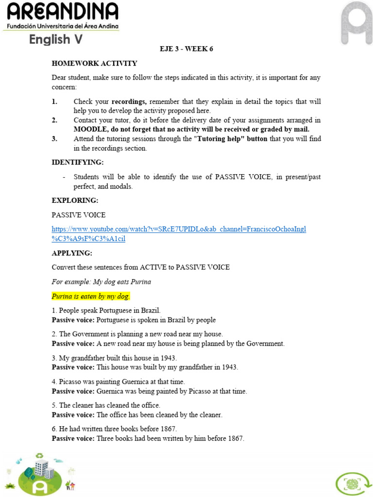 English 5 - EJE 3 - Week 6 (1) | PDF