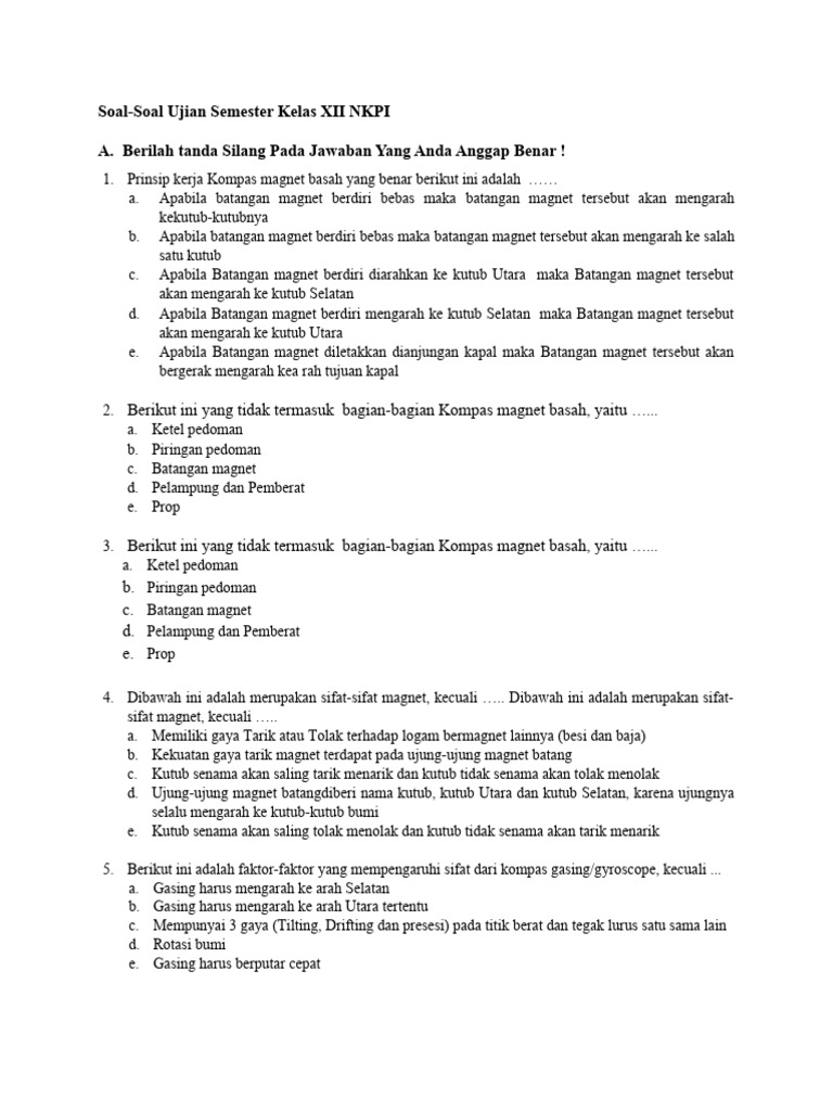 Soal Kompas 2024 | PDF | Sains & Matematika | Sejarah