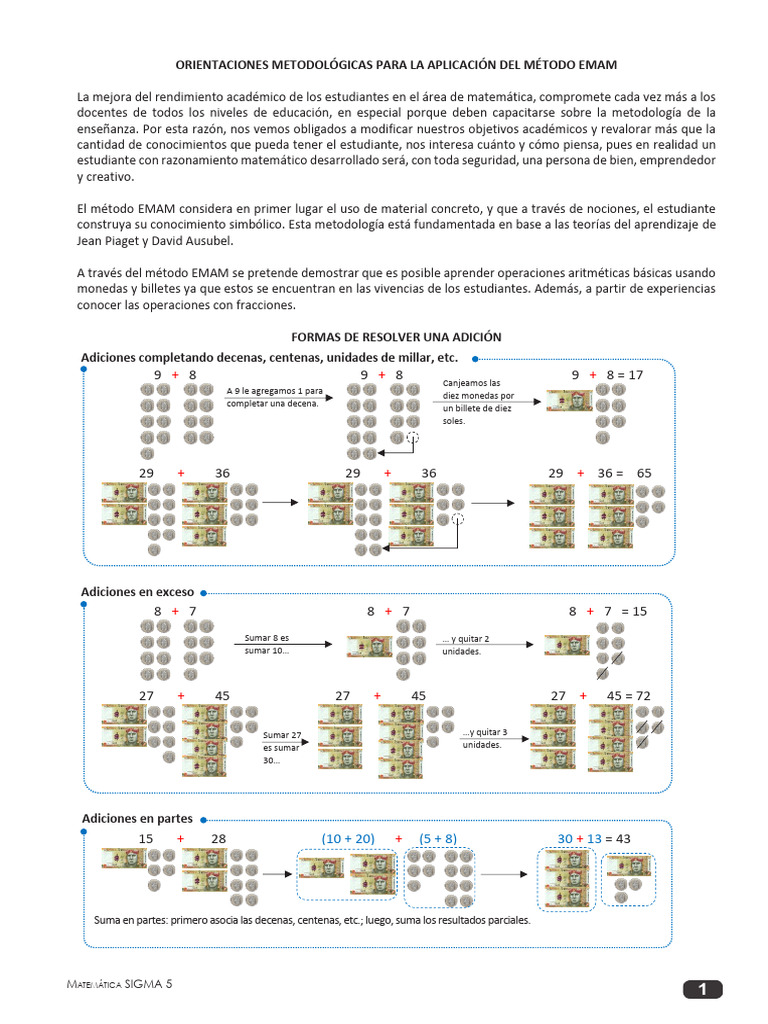 Programación de Aritmetica 5 (2019) para El Docente | PDF | Conjunto (Matemáticas) | Número natural