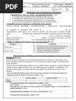 Contrôle SVT 2AC Semestre 2 avec Corrigé | PDF | Système reproducteur ...