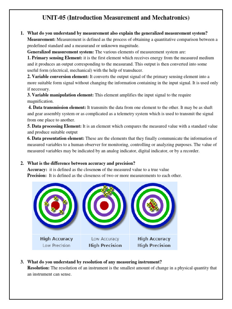 FME Notes Unit5 | PDF | Pressure Measurement | Avionics