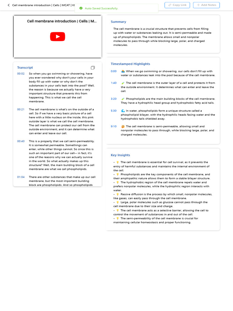 Cell Membrane Introduction | PDF | Lipid Bilayer | Cell Membrane