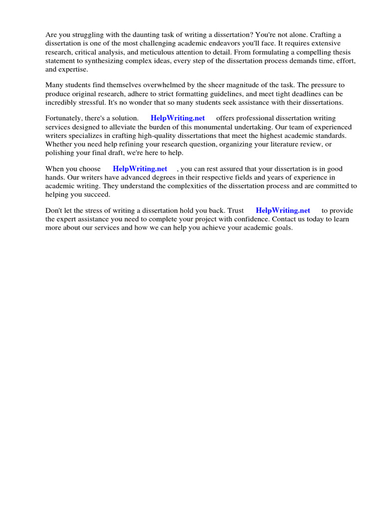 Model Dissertation Sample | PDF | Thesis | Sampling (Statistics)