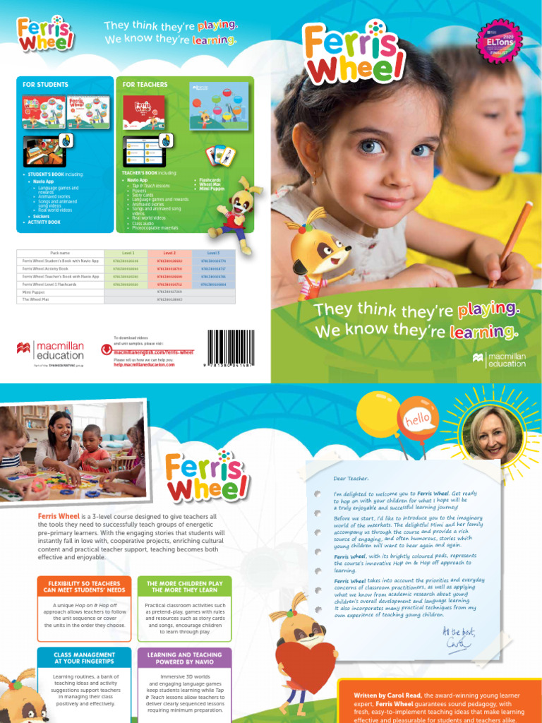 Ferris Wheel: Pre-Primary Learning Course | PDF | Teachers | Learning