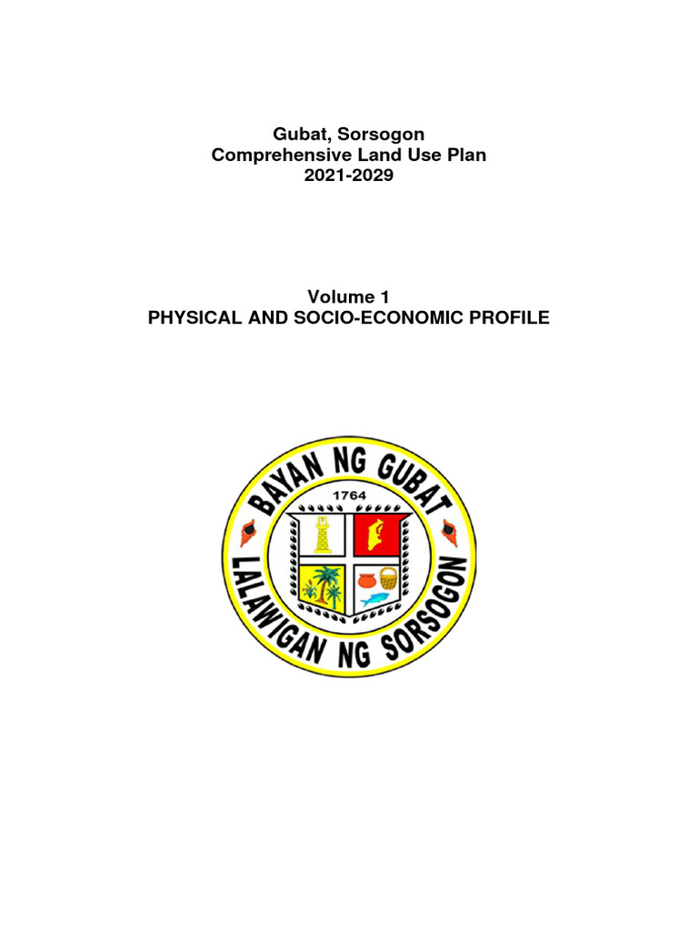 Gubat, Sorsogon CLUP | PDF | Climate Change | Climate Change Mitigation