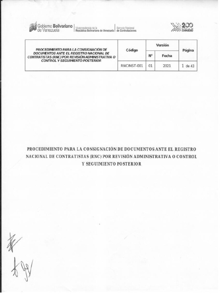 Procedimiento para La Consignacion de Documentos Ante El RNC Po 0 | PDF