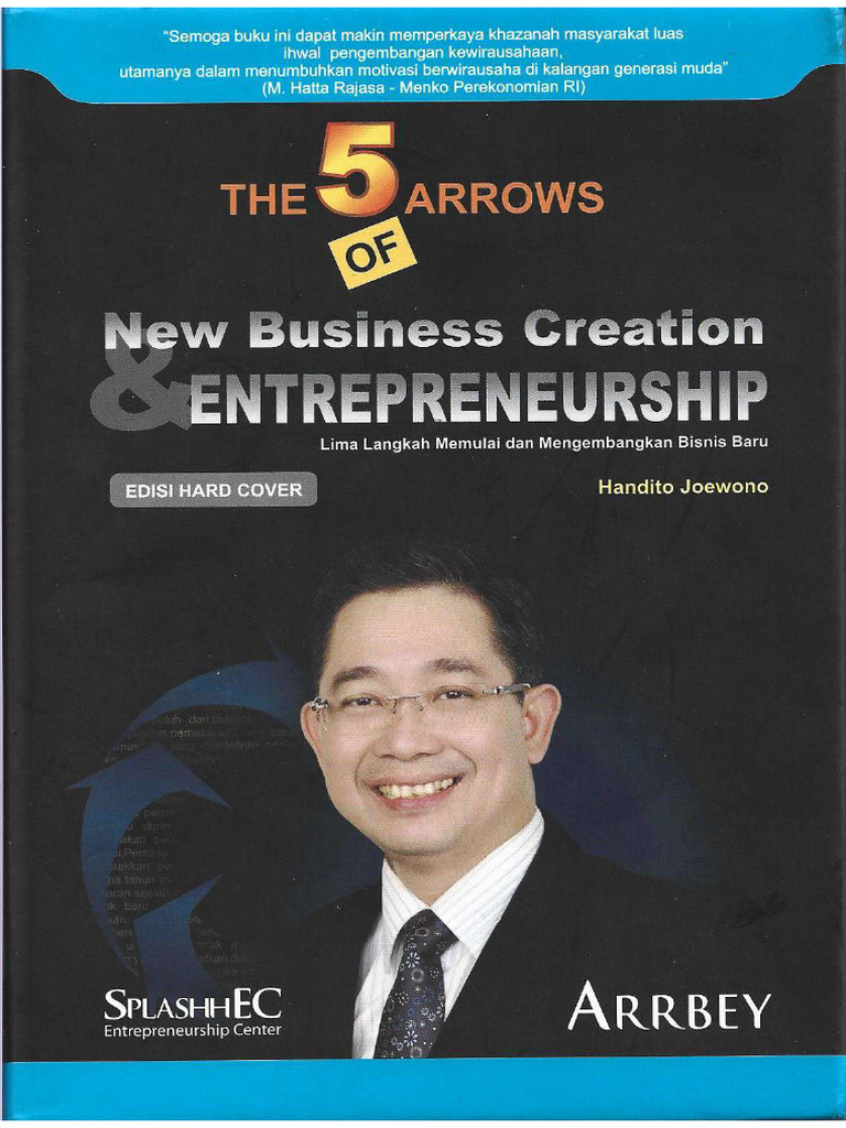 Buku the 5 Arrows of New Business Creation Entrepreneurship | PDF