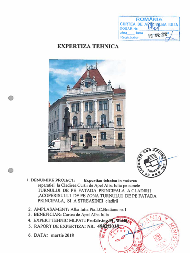 Expertiza Tehnica Nr.4983-2018 | PDF
