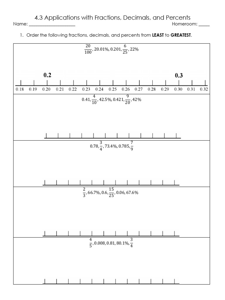 4.3 Worksheet | PDF
