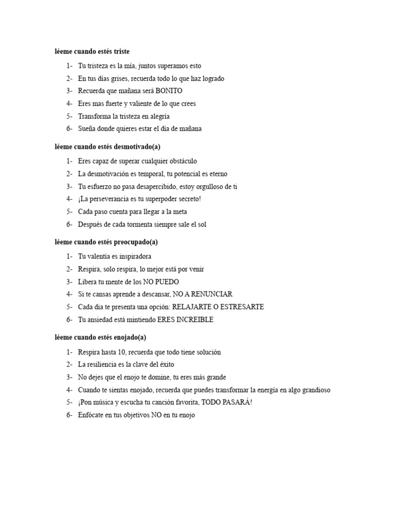 Leeme Cuando... | PDF | Relaciones personales, crianza y desarrollo ...