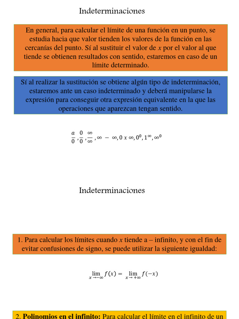 Calculo Diferencial | PDF | Asíntota | Matemática Elemental