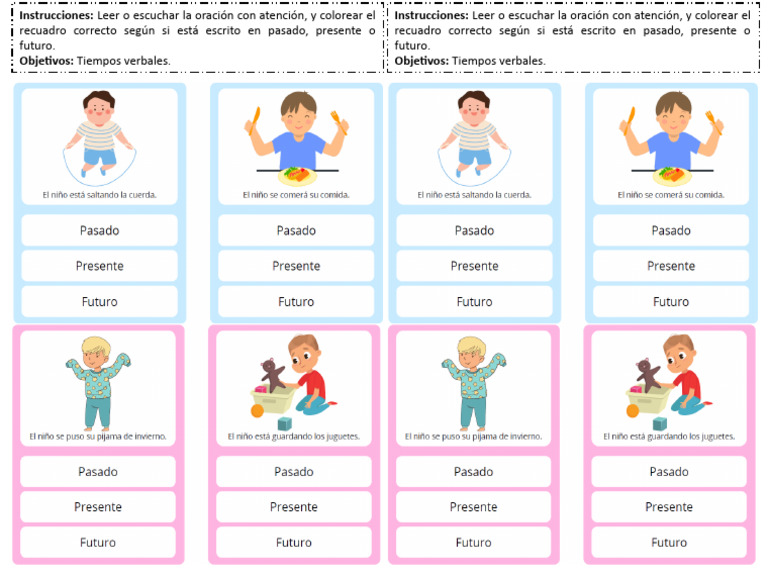 Tiempos Verbales 2 | PDF