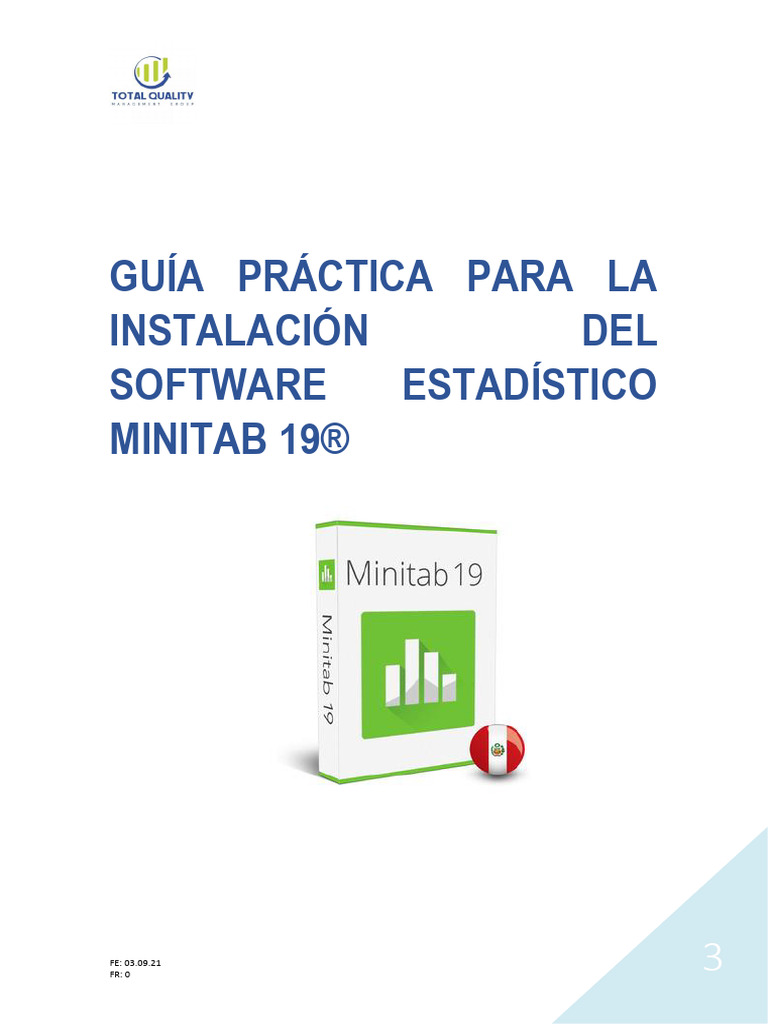 GUÍA PRÁCTICA PARA LA INSTALACIÓN DEL MINITAB 19 | PDF