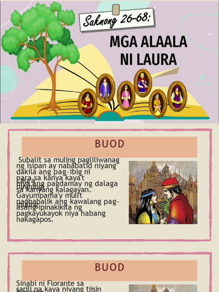 Aralin 2 Saknong 26-68 (Mga Alaala Ni Laura) | PDF