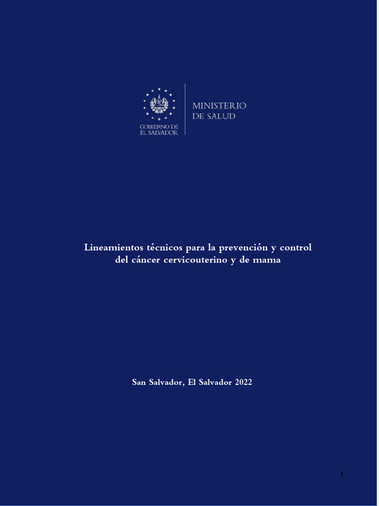Lineamientostecnicosparalaprevencionycontroldelcancercervicouterinoydem ...