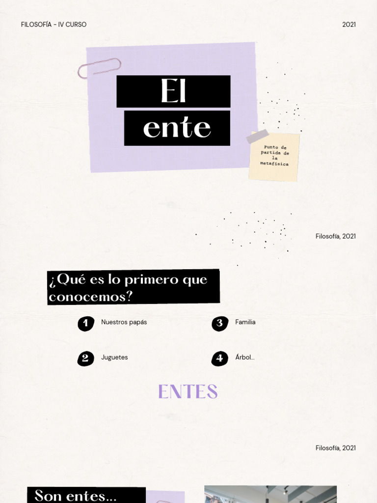 El Ente y Principio de No-contradicción | PDF | Metafísica | Esencia