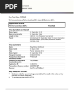 VU2 Visa Invitation Form for Denmark | PDF | Travel Visa | Government ...