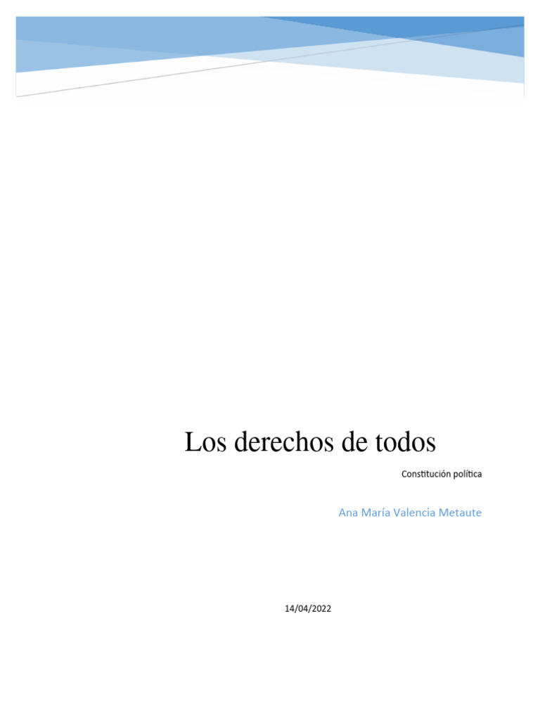 Plantilla Actividad Los Derechos de Todos | Descargar gratis PDF ...