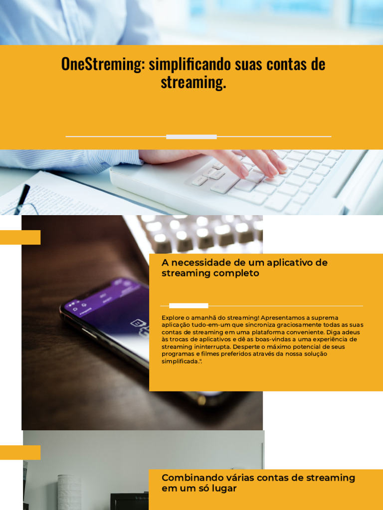 Streaming Unificado Simplificado | PDF | Streaming de mídia | Informática
