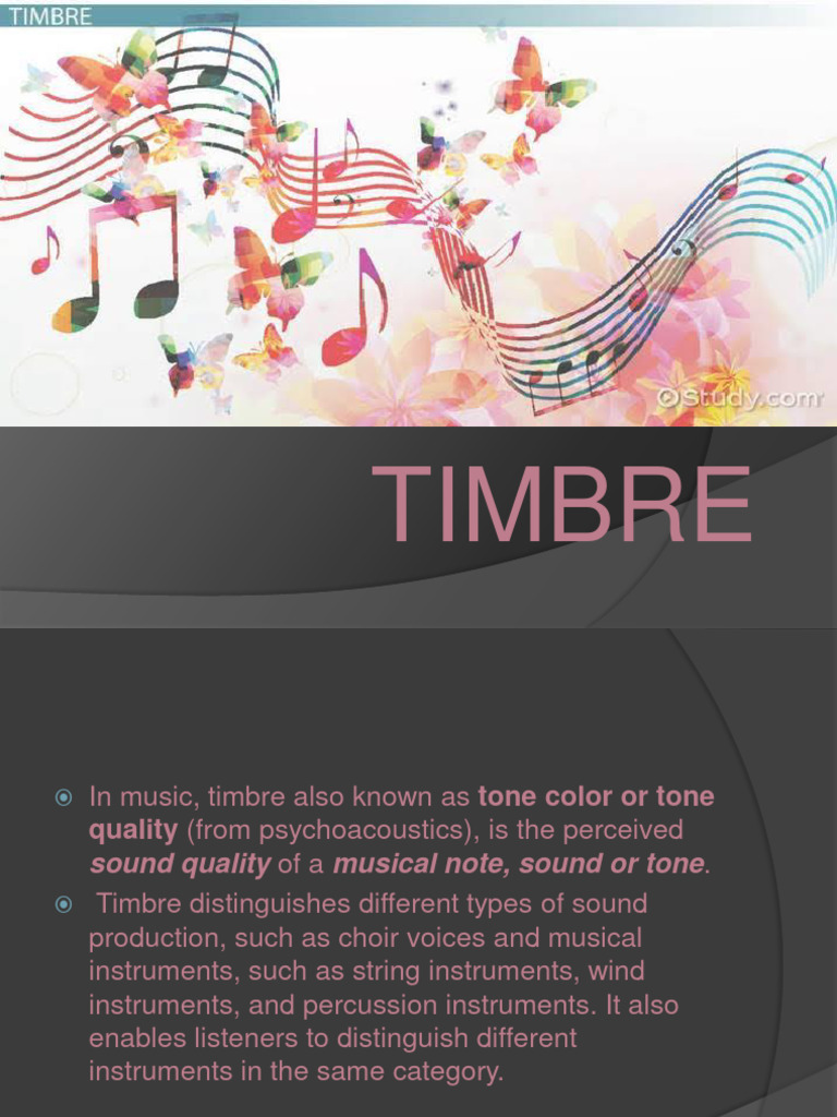 TIMBRE | PDF