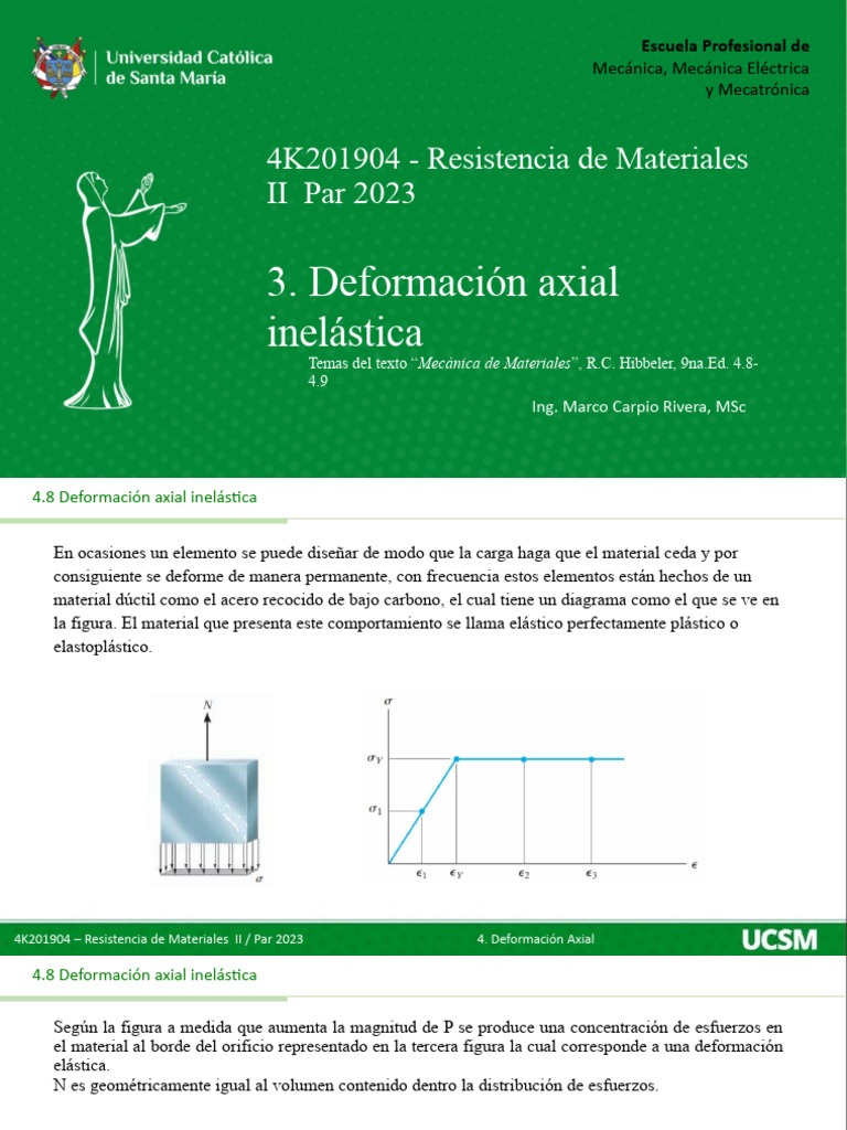 Deformacion Axial | PDF