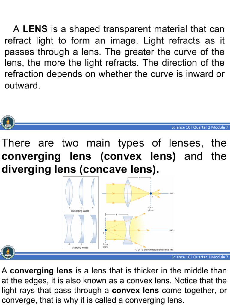 Converging-and-Diverging-Lens | PDF | Optics | Imaging