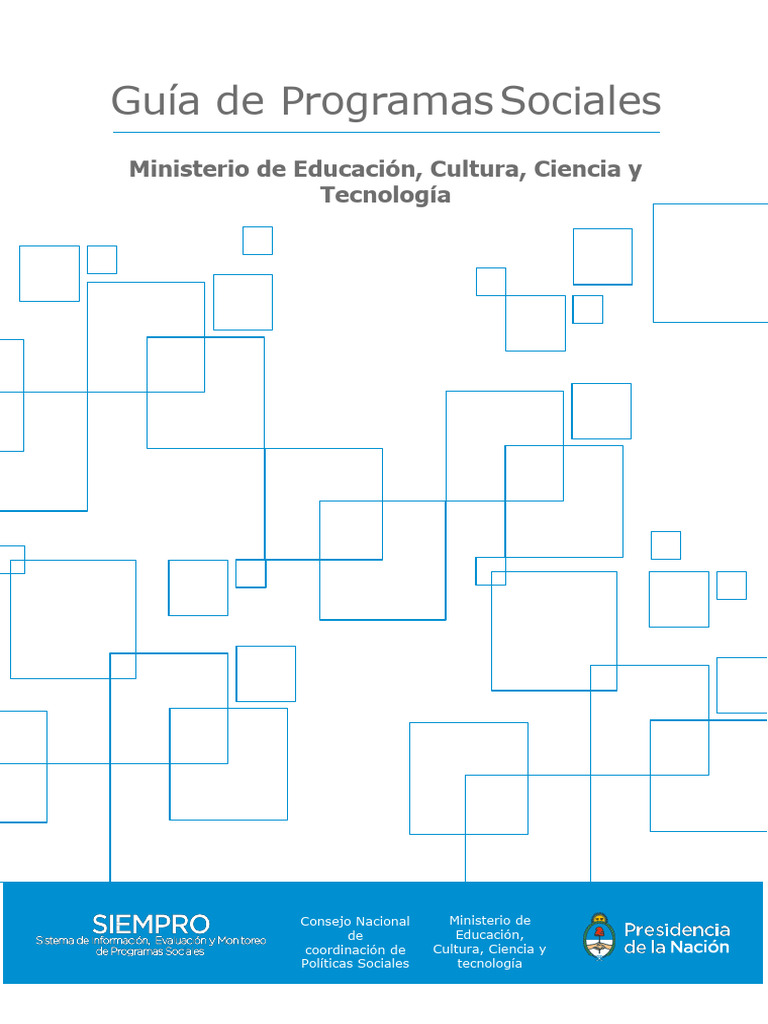 Guia Programas Educacion 2019 Vfinal 1 0 | PDF | Enseñando | Escuelas