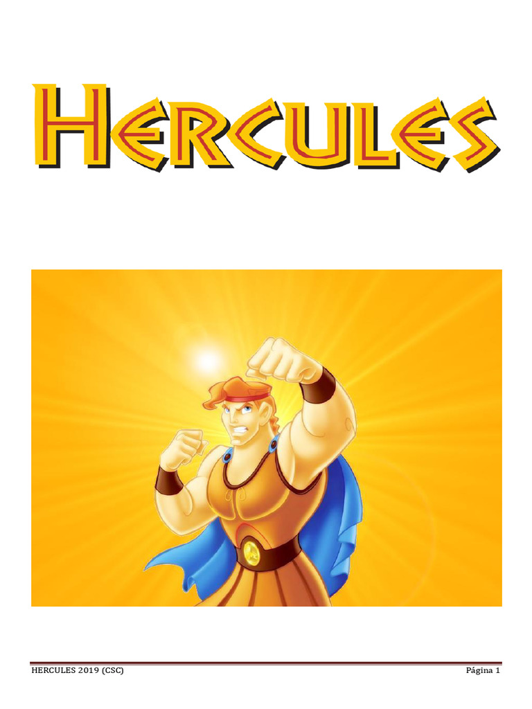 Hercules Script | PDF | Hera | Zeus