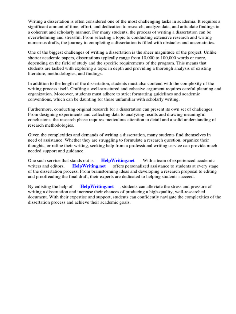 Dissertation Personal Reflection | PDF | Essays | Experience