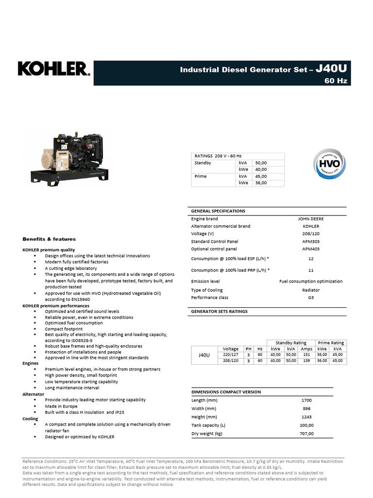 J40U | Download Free PDF | Diesel Engine | Engines