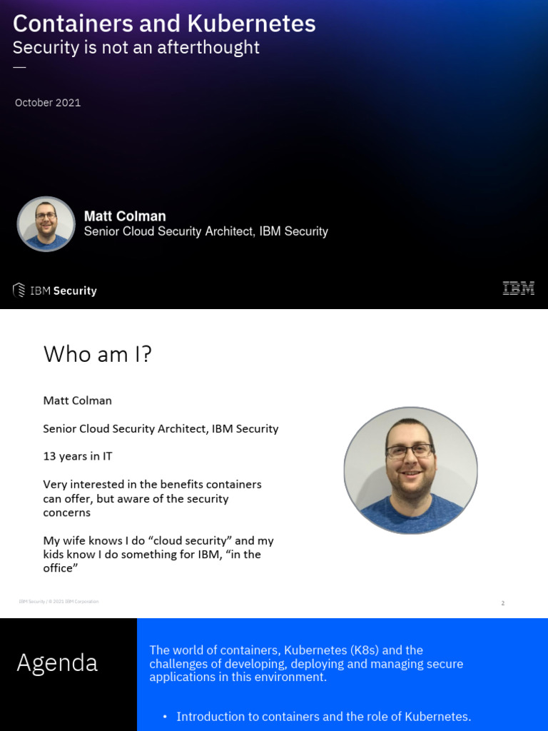 Devsecops 211021 Containers | PDF | Security | Computer Security