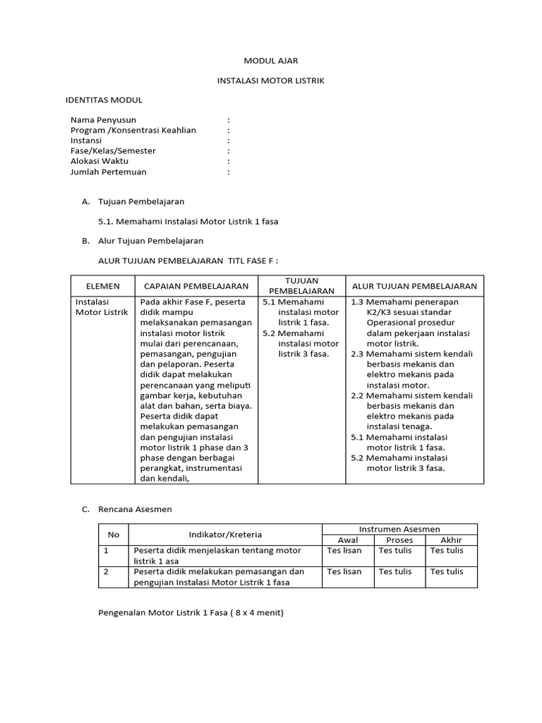 Modul Ajar Iml Lengkap Terbaru 2024 | PDF | Teknologi & Rekayasa