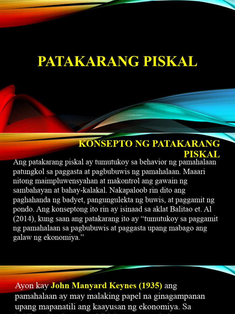 Patakarang Piskal Grade 9 Alexa v3 | PDF