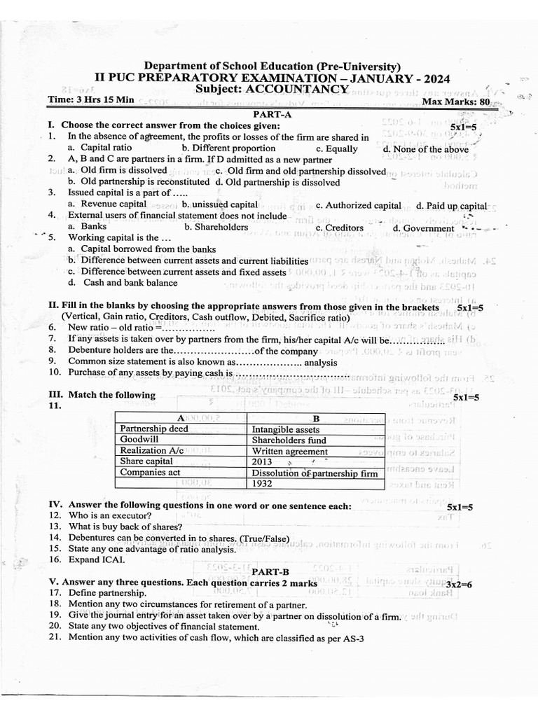 Acc Shivamoga PFQ 2024 | PDF