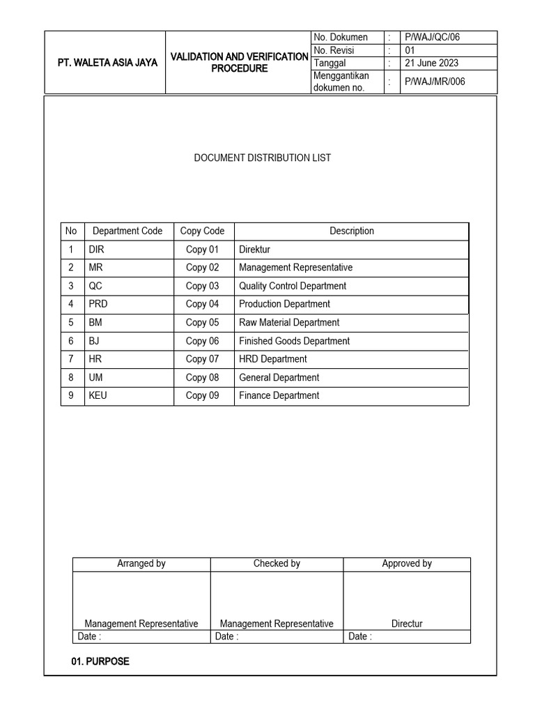 Validation and Verification Procedure Guide | PDF | Verification And ...