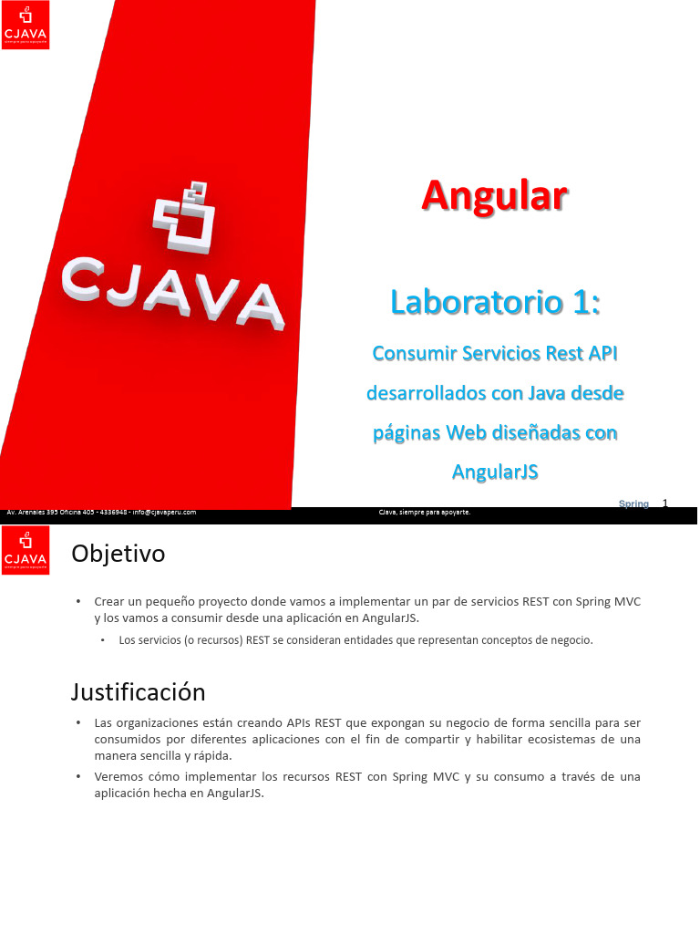 Sesión 13 - Angular Laboratorio1 | PDF | Redes | Internet y web