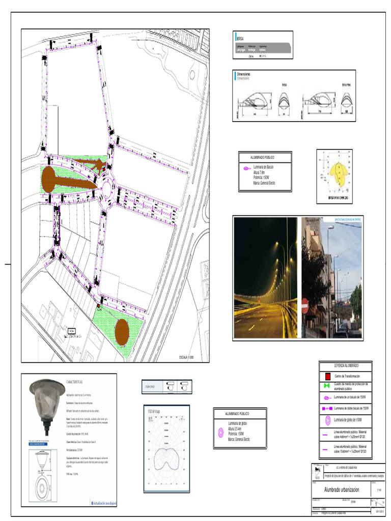 Proyecto de Urbanizacion Emilio Alumbrado | PDF