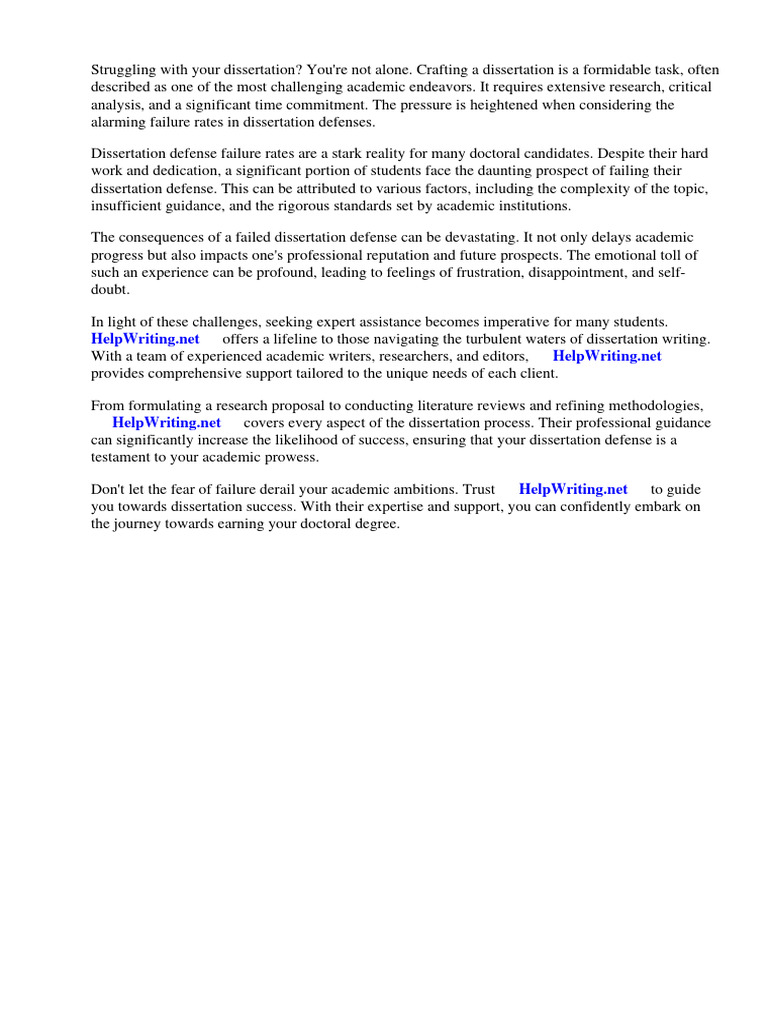 Dissertation Defense Failure Rate | PDF | Thesis | Enron