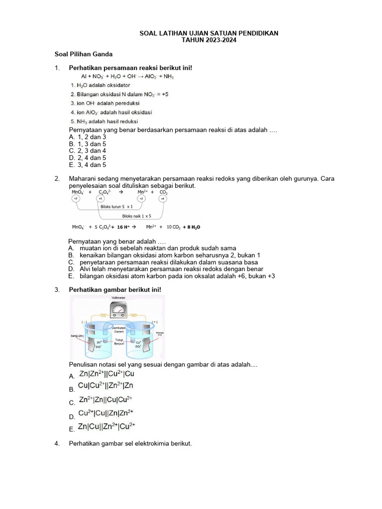 Latihan Soal USP | PDF