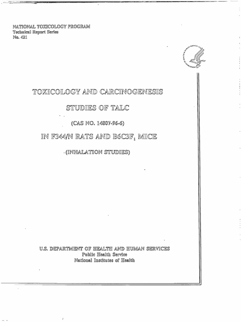 TR 421 | PDF | Neoplasms | Lung