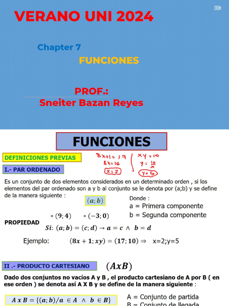 Tema 7 Funciones | PDF