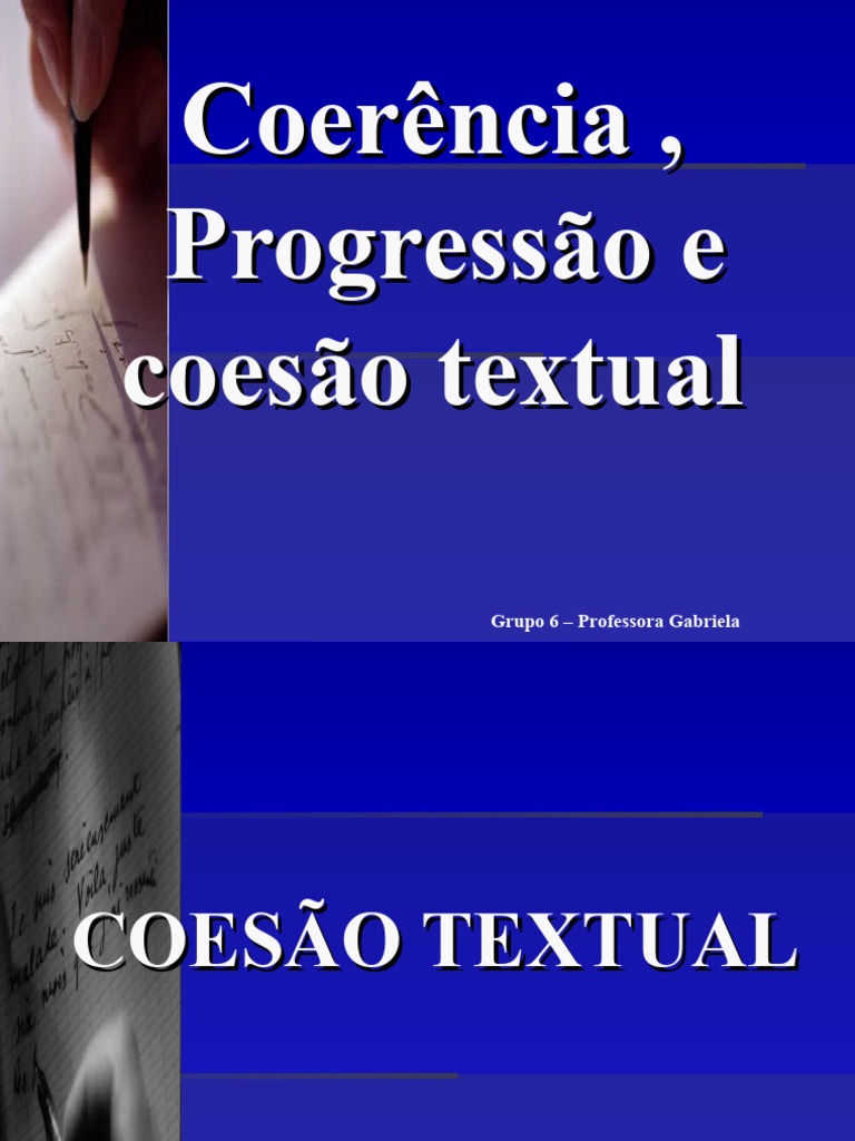 Progressão Textual | PDF | Pronome | Idiomas