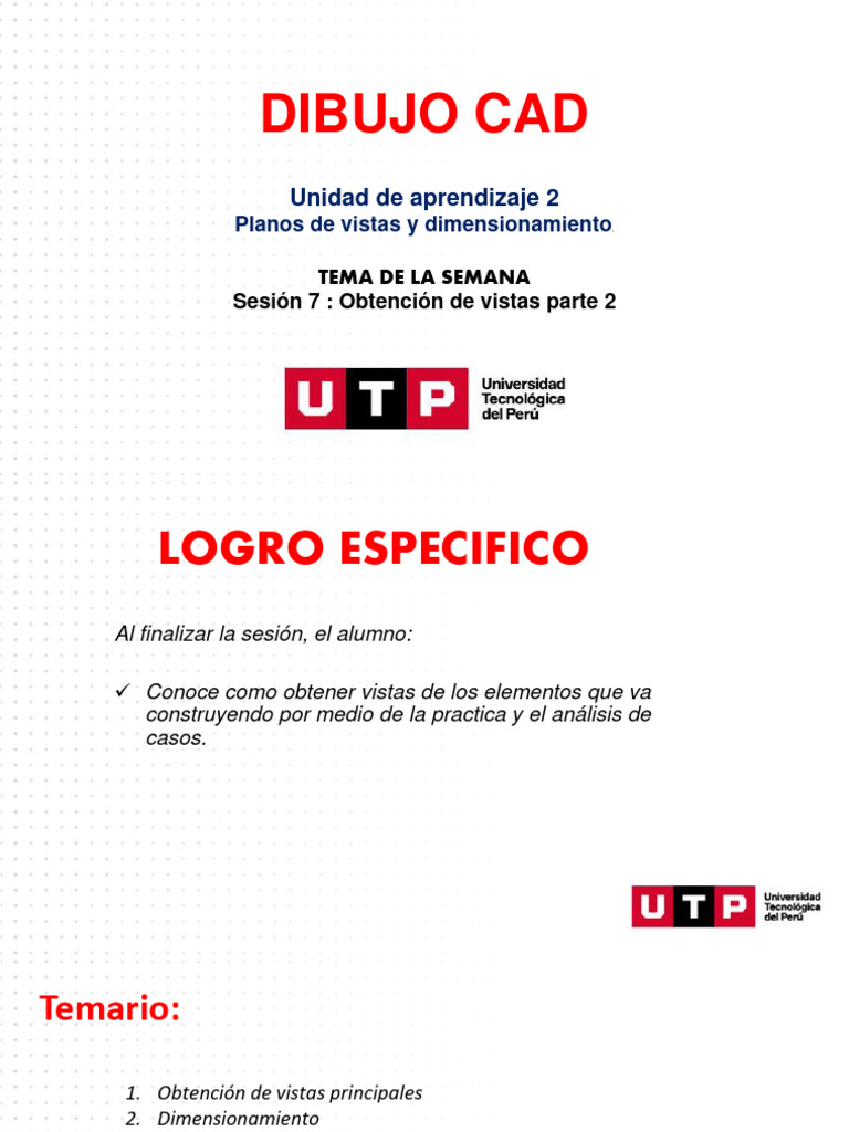 Obtención de Vistas en Dibujo CAD | PDF | Aprendizaje