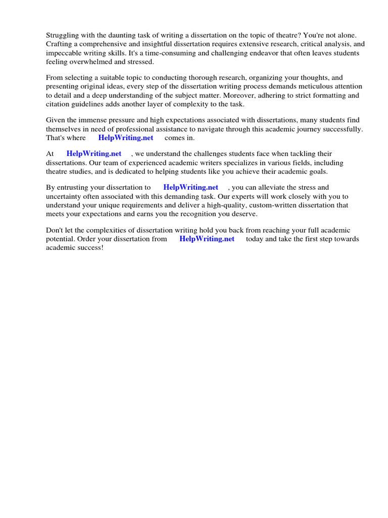 Dissertation Sur Le Theme Du Theatre | PDF | Essays | Thesis