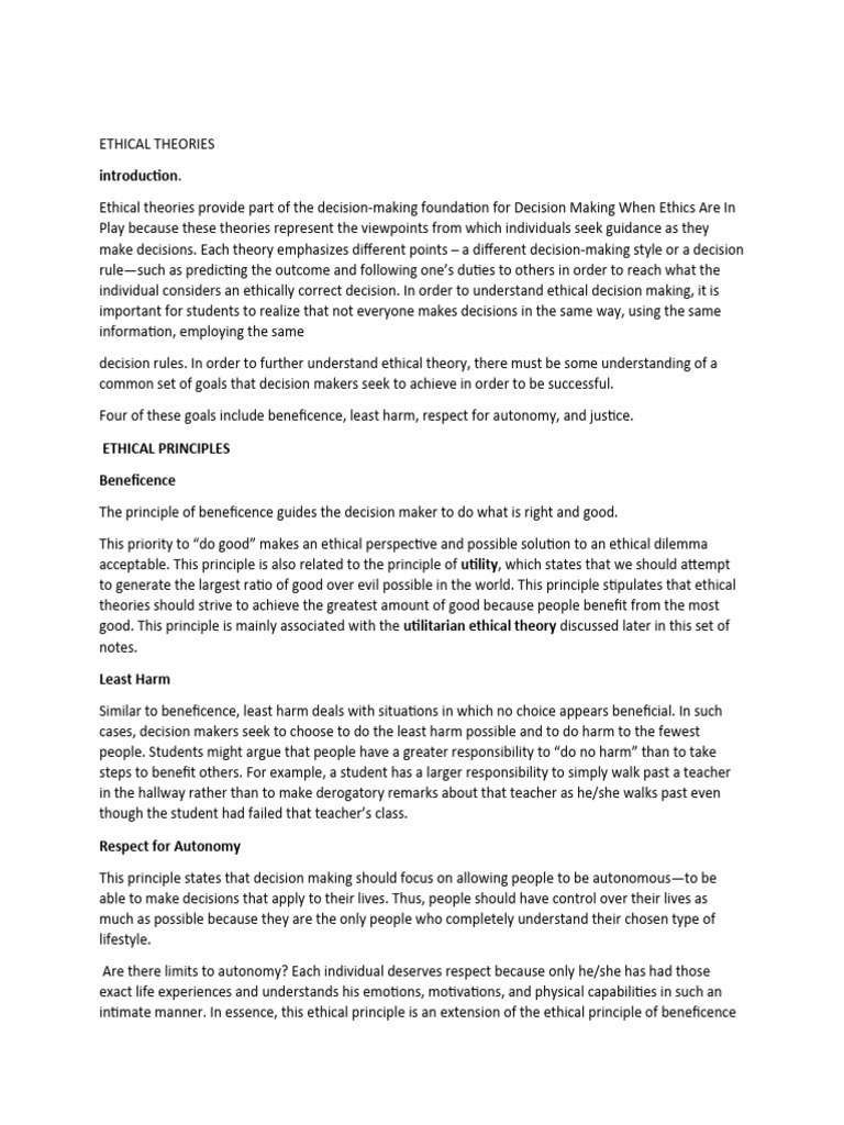 Ethics And Professional Ethics Pdf Deviance Sociology Morality