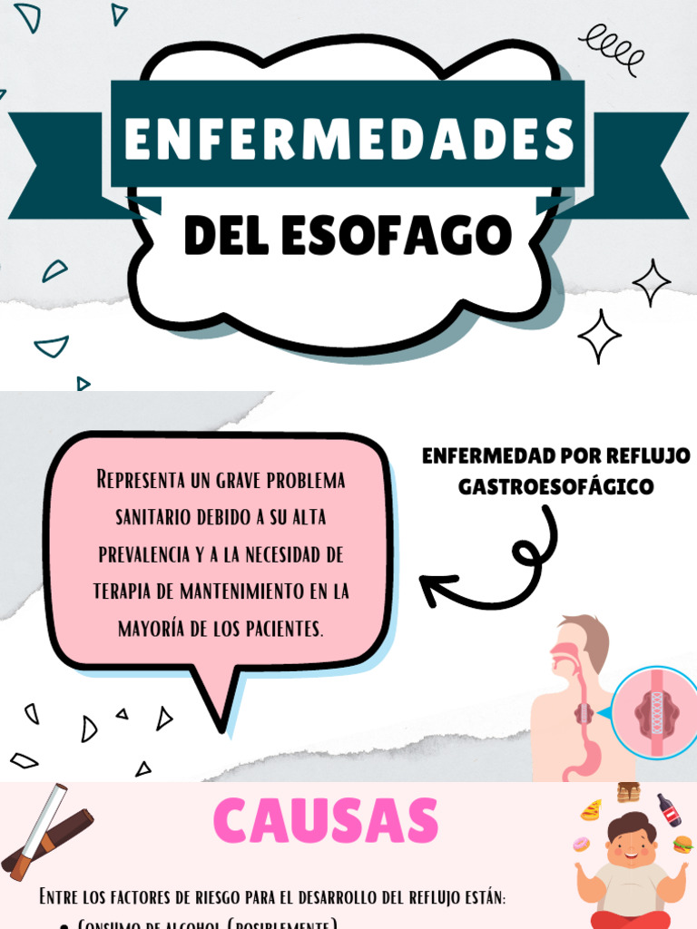 Enfermedades del esofago | PDF | La enfermedad por reflujo ...