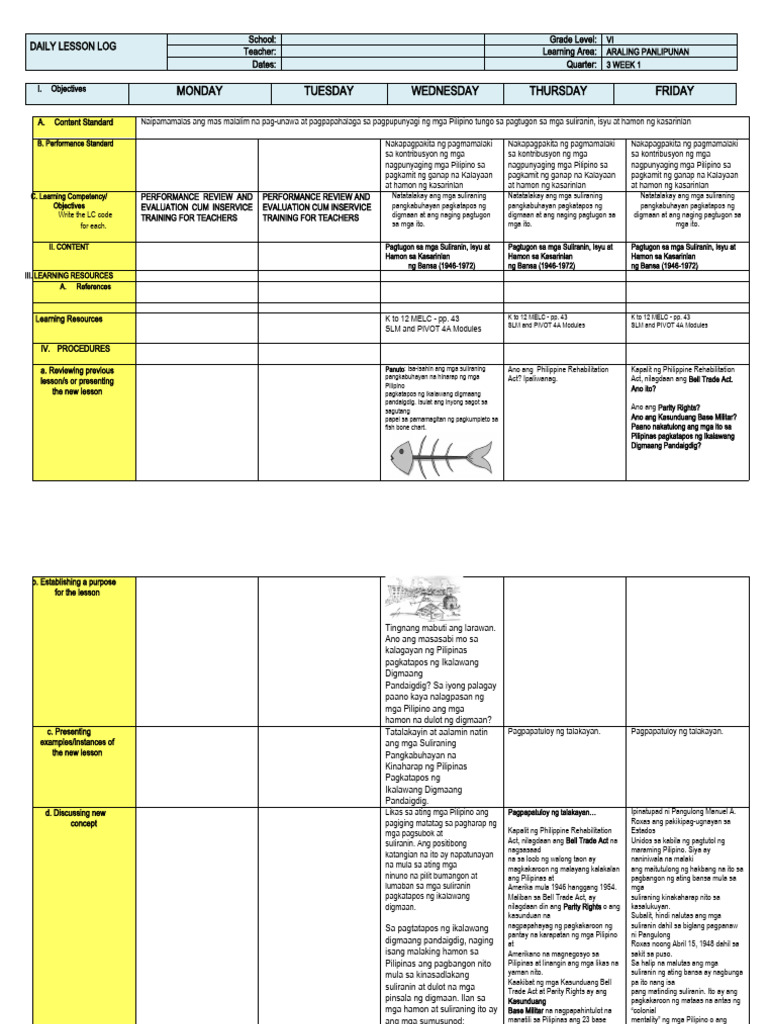 Q3 Ap6 Week 1 | PDF