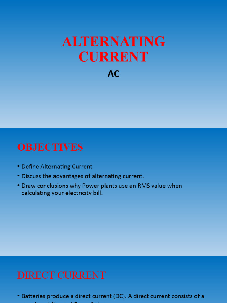 Alternating Current | PDF | Alternating Current | Transformer