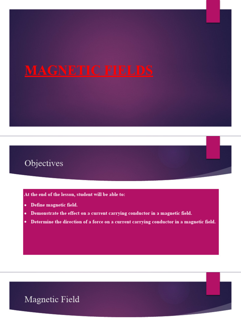 Magnetic Field | PDF | Magnetic Field | Force