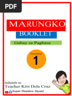 Marungko Booklet (Part 1) | PDF